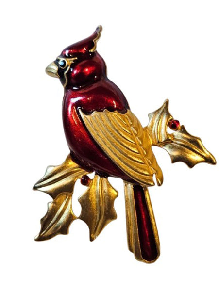Cardinal brooch store